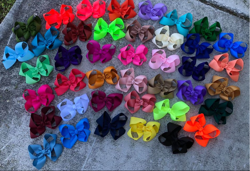 Standard Solid Bows – Build a Bow Boutique